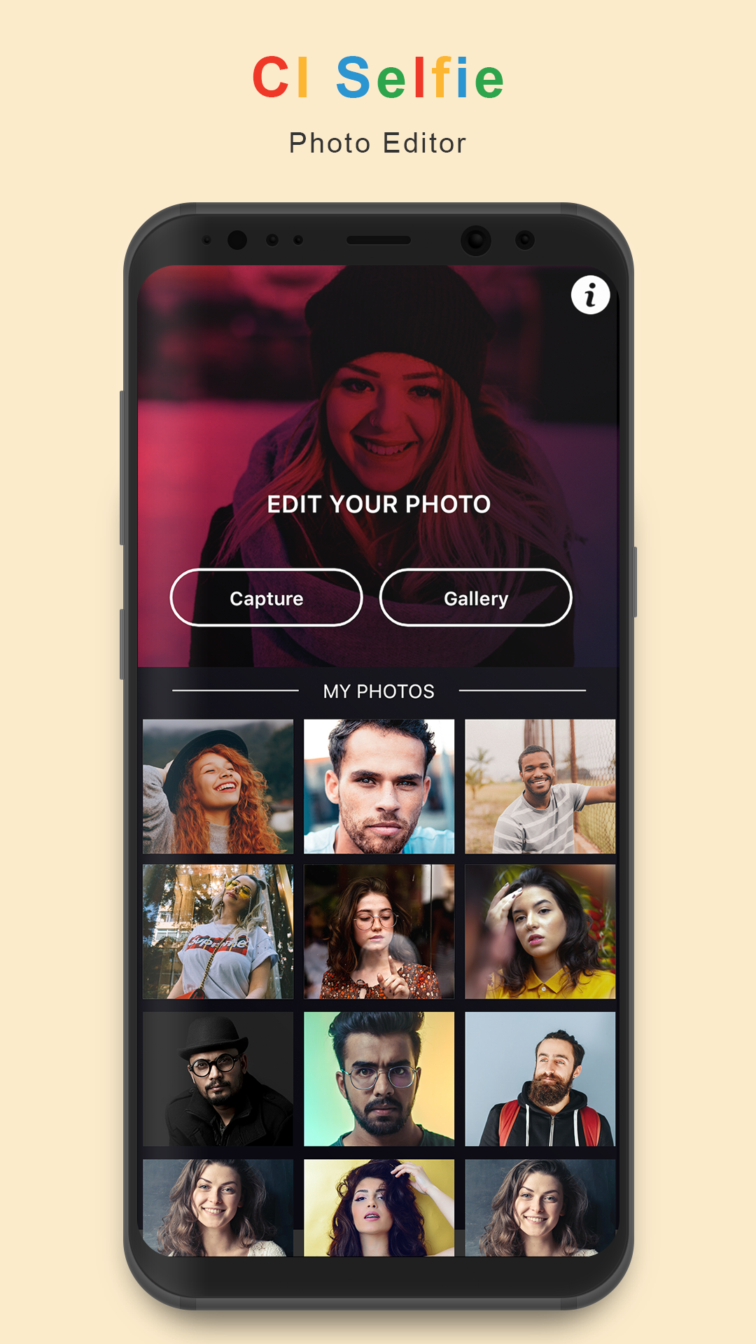 CI Selfie Photo Editor by conceptionitechnology | CodeCanyon
